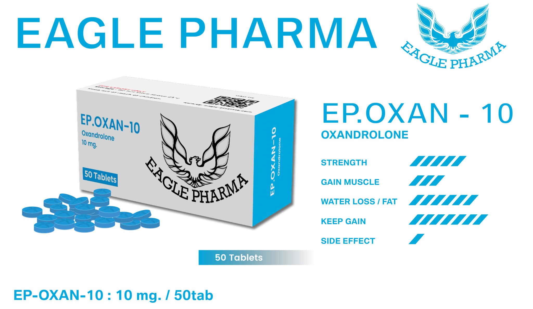 TABLETS EP OXAN-10/ 50 tabs - EAGLE PHARMA